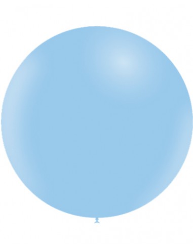 Globos látex azul pastel mate 61 cm