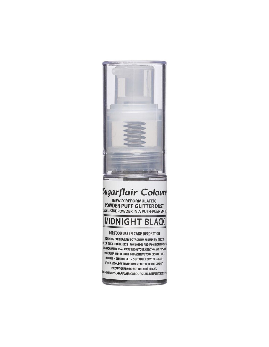 Spray pulverizador polvo Midnight Black