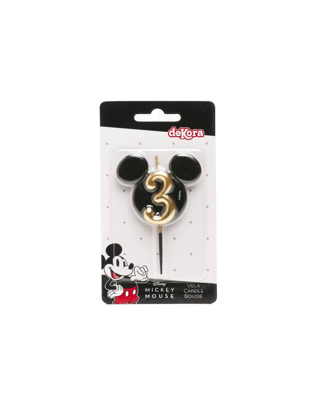vela Orejas Mickey Mouse
